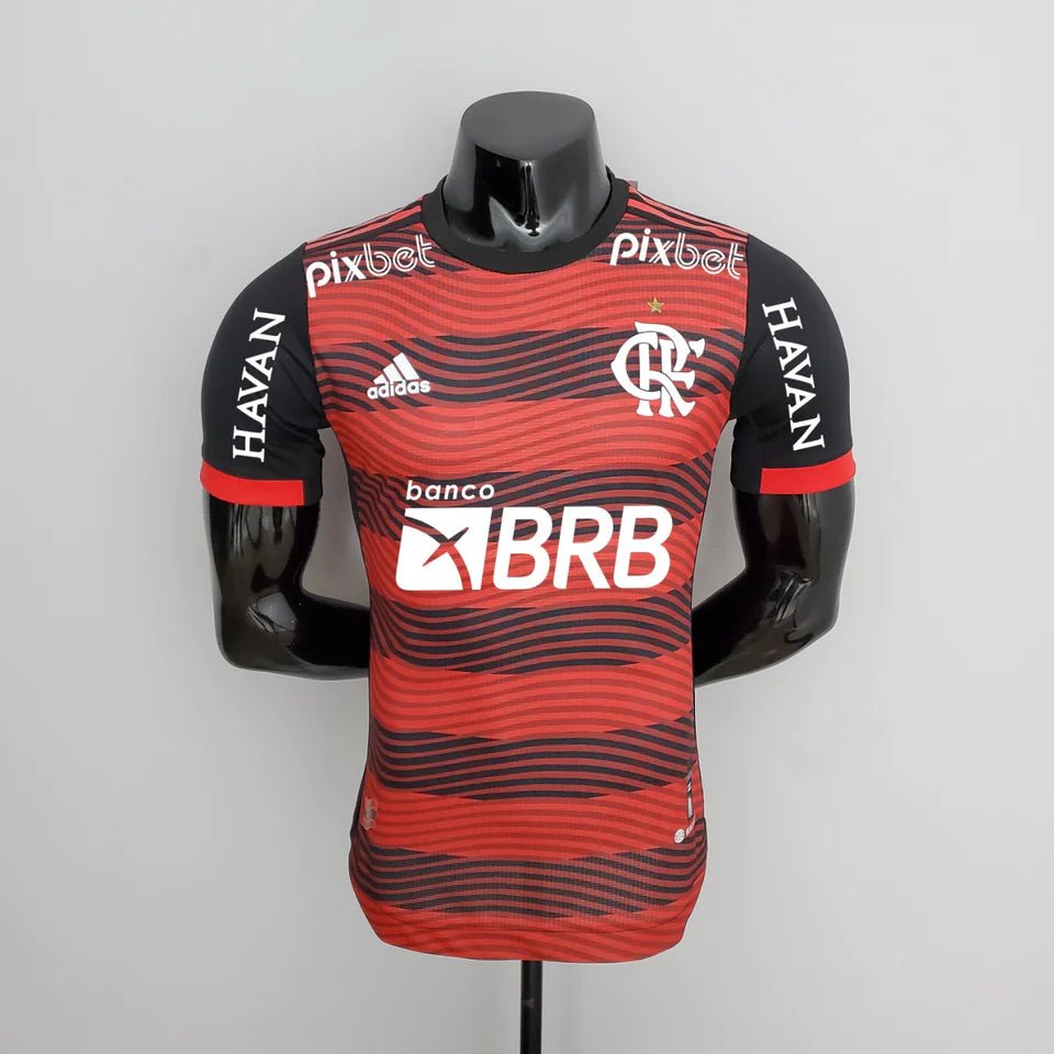 2022/2023 FLAMENGO HOME KIT PLAYER VERSION – Grade A Soccer Shop
