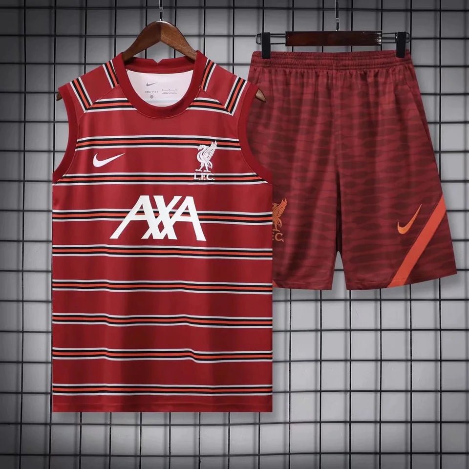 2022/2023 LIVERPOOL SLEEVELESS TRAINING KIT – Grade A Soccer Shop
