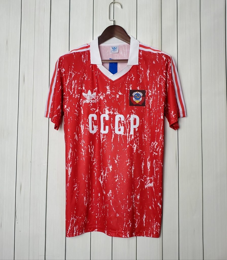 1990 Soviet Union Retro Home Jersey – Grade A Soccer Shop