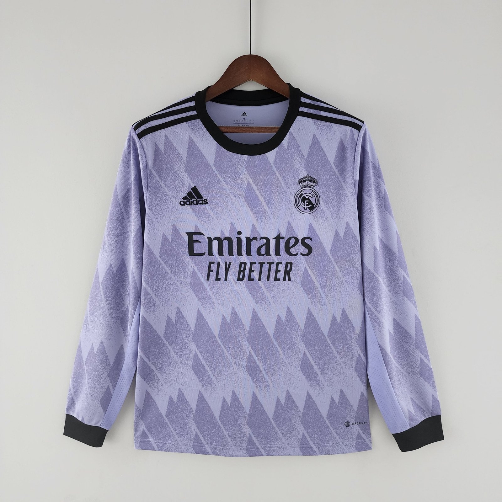 Real Madrid Third Kit 2022 Long Sleeve