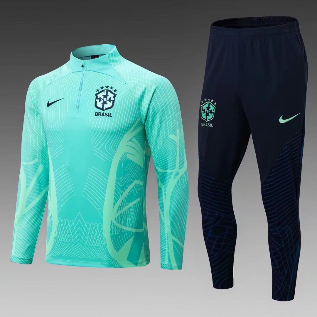 2022-2023 Brazil Training Suit – Grade A Soccer Shop