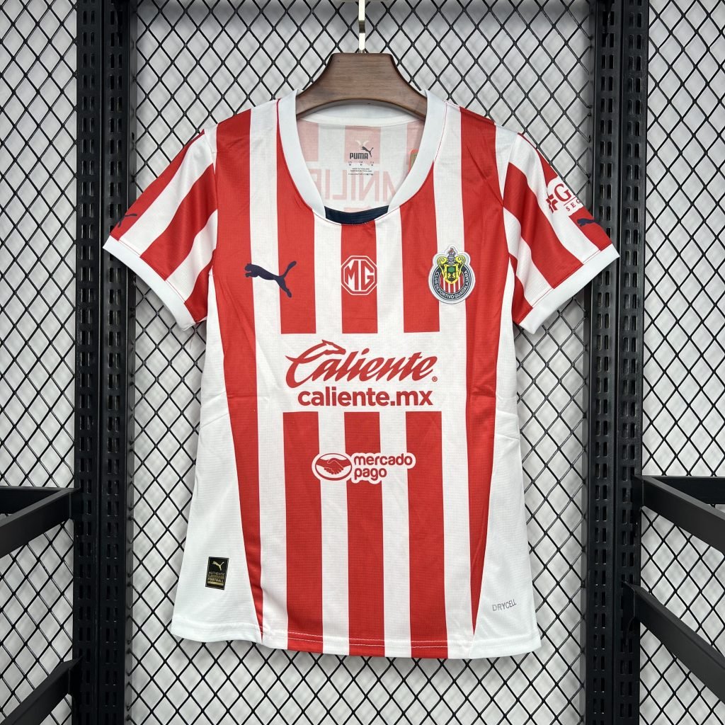 2024-2025 Chivas Guadalajara Home Women’s Jersey – Grade A Soccer Shop